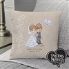 Personalized Wedding Pillows - Precious Moments Bride & Groom