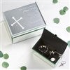 12753 - First Communion Blessing Engraved Mirrored Storage Box