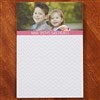 Personalized Photo Chevron Notepads