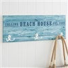 Personalized Wood Sign Coat Rack - Coastal Home