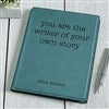 Expressions Personalized Notepad Portfolio - Teal - Office Gifts