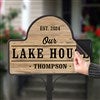 Personalized Magnetic Garden Sign - Home Away From Home