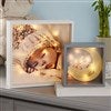 Personalized Baby Photo LED Light Shadow Box