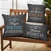 Welcome To... Personalized Outdoor Throw Pillows