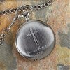 Holy Name Engraved First Communion Silver Pocket Watch
