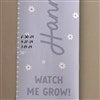 Retro Daisy Personalized Growth Chart
