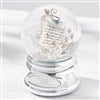 Engraved Prayer Scroll Snow Globe