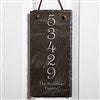 7105 - House Number Personalized Slate Plaque