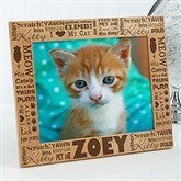 Personalized Cat Picture Frames - Good Kitty