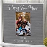New Home Personalized Family Picture Frame - Horizontal