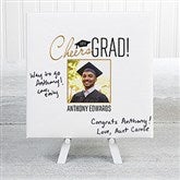 Signature Graduation Photo Personalized Canvas Print - 20x20 ...