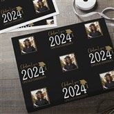 Classic Graduation Personalized Photo Wrapping Paper Roll