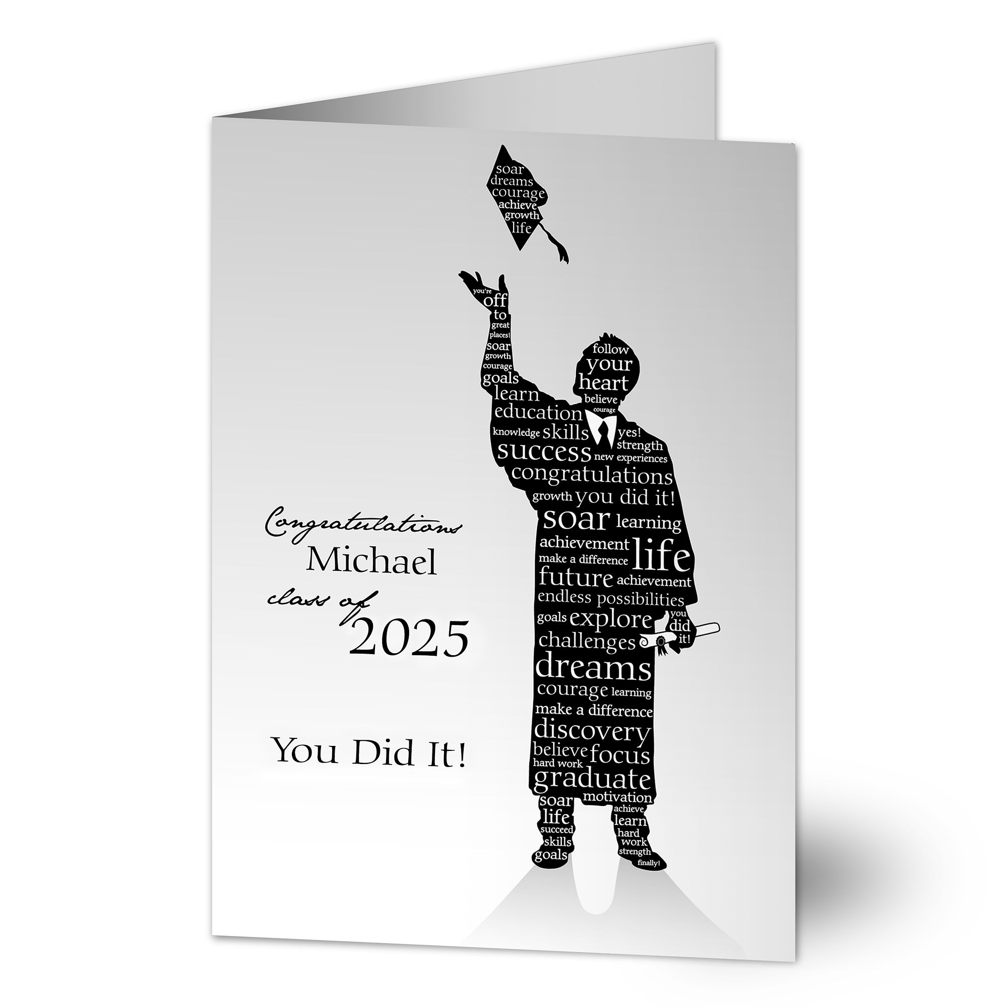 11534 - The Graduate Personalized Greeting Card