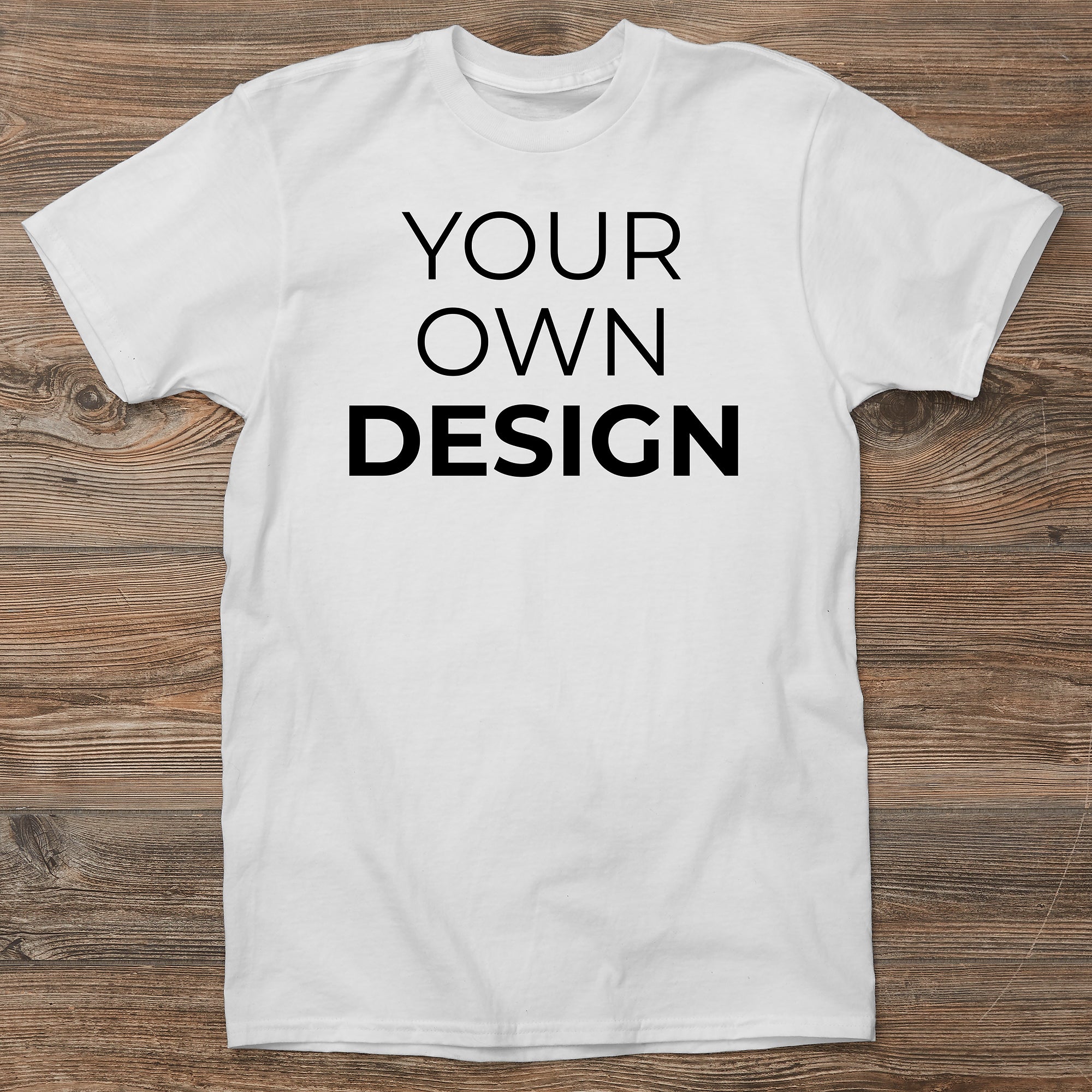 12528 - Design Your Own Personalized Adult T-Shirt