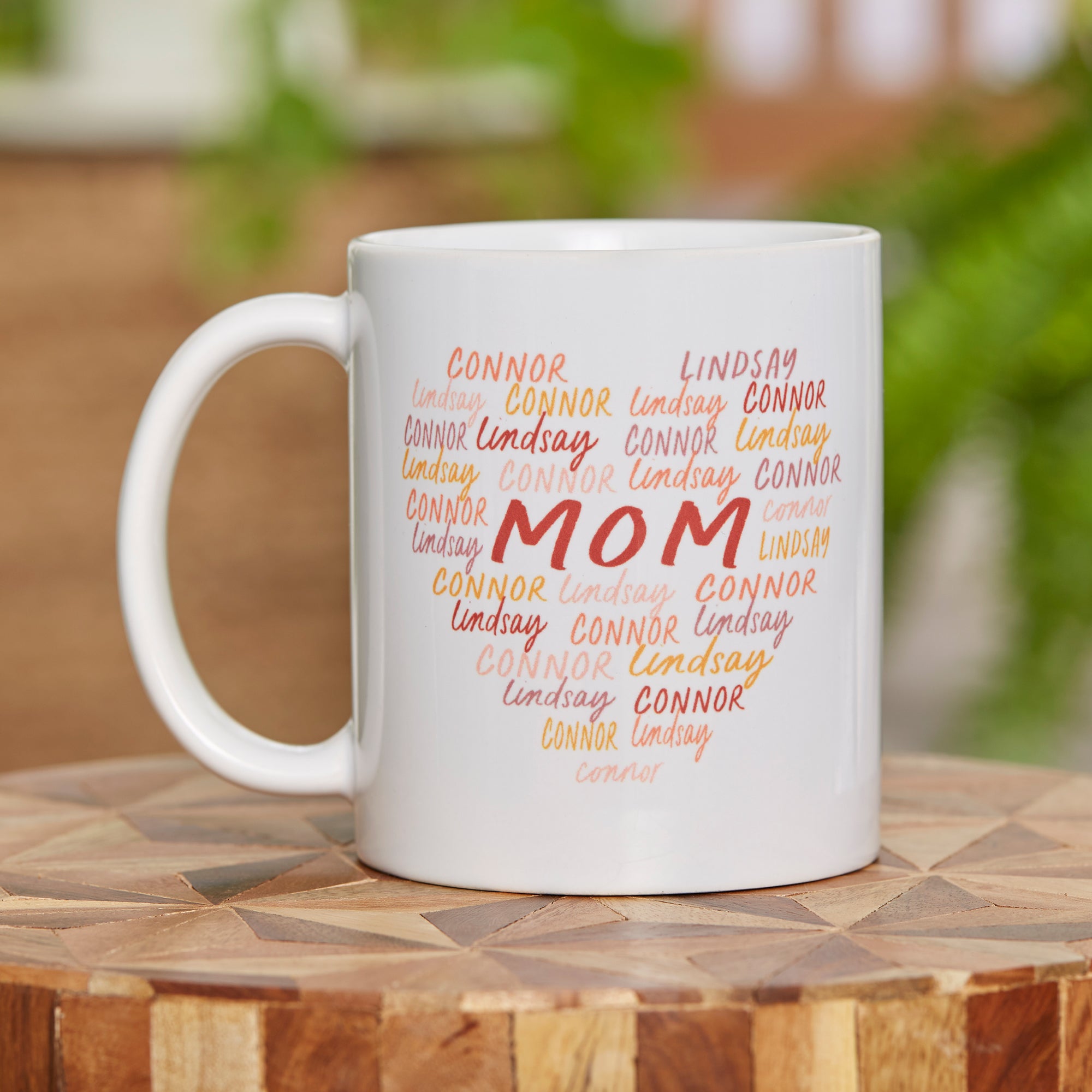 34657 - Grateful Heart Personalized Coffee Mugs