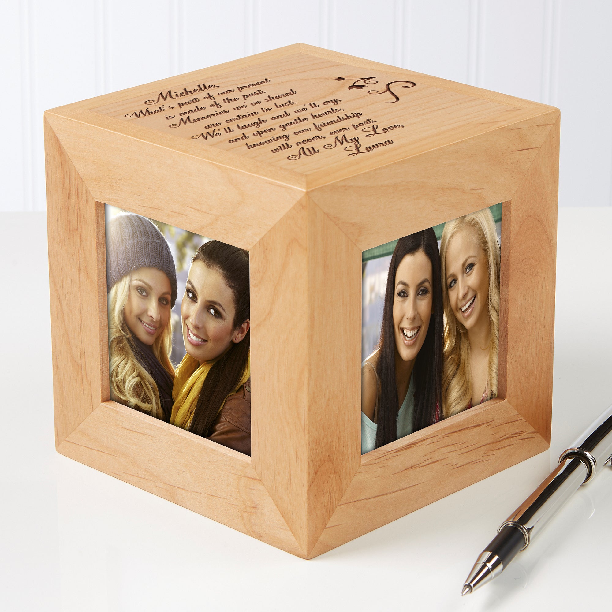 4741 - Our Special Friendship Personalized Photo Cube