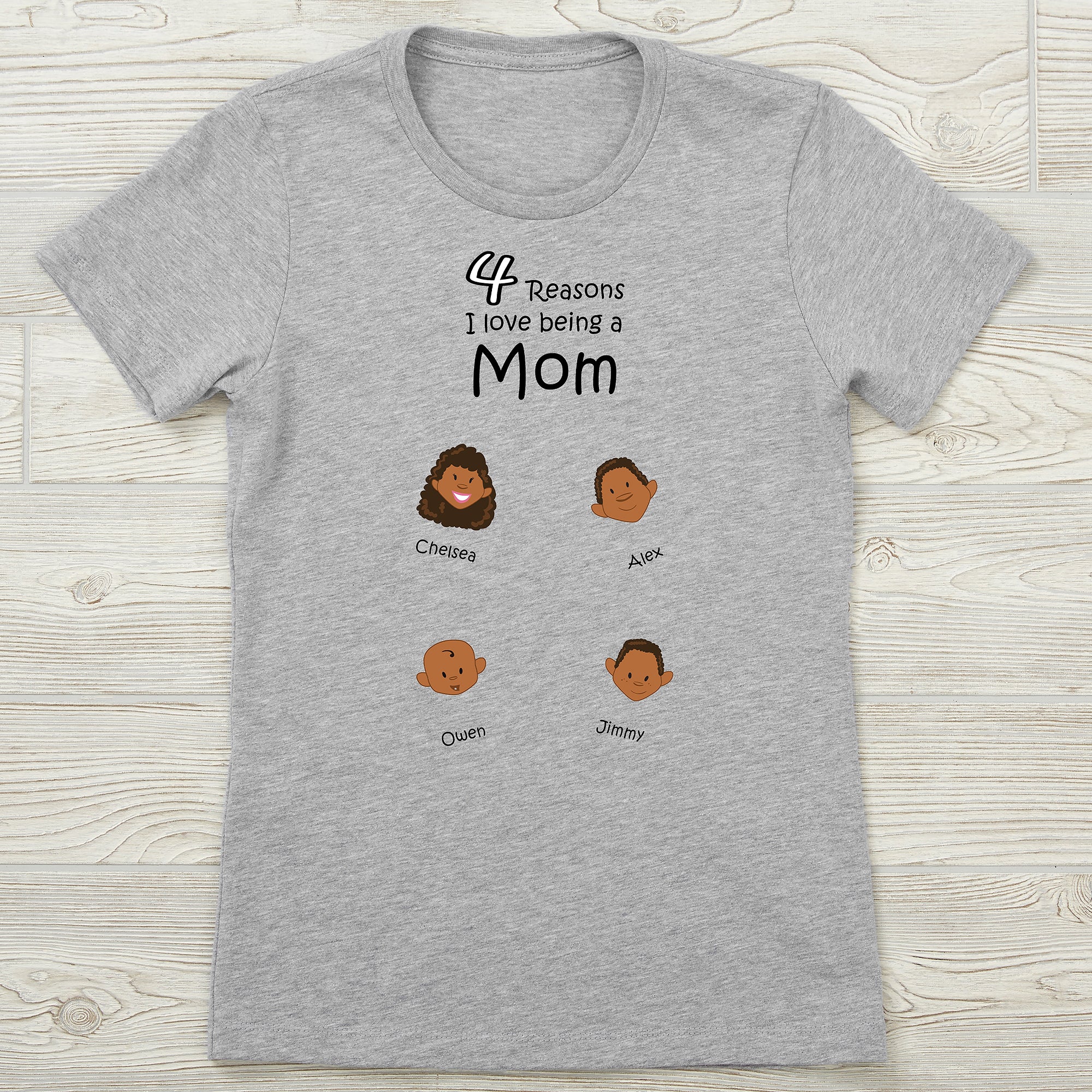 6789 - So Many Reasons Personalized Ladies Shirts