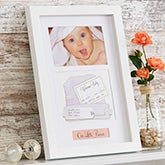 Baby Memento Shadow Box Keepsake Picture Frame - Customer Reviews