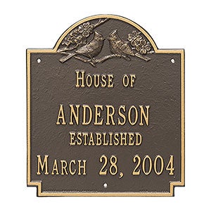Custom Home & Address Plaques | Personalization Mall