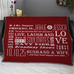 Our Life Together 16x24 Personalized Wall Art