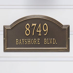 Custom Home & Address Plaques | Personalization Mall