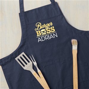 Burger Boss Personalized Foster & Rye Grilling Apron