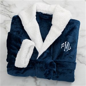 Personalized Luxury Fleece Robe - Pink