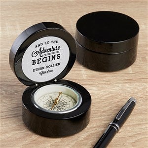 Graduation Compass Personalized Wood Graduation Card Box