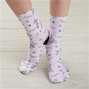 philoSophie's Personalized Easter Toddler Socks