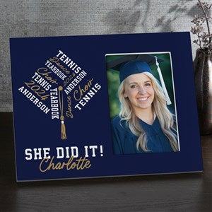 Repeating School Memories Personalized Graduation Banner - Medium
