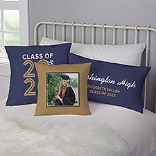Personalized Graduation Blankets & Pillows - Personalization Mall