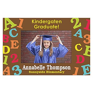 Personalized Refrigerator Magnet Frame - Graduation Memories