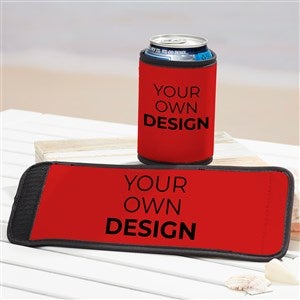 Design Your Own Custom Can Wrap & Bottle Wrap - Red