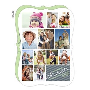 Personalized Photo Holiday Christmas Card - Through The Year