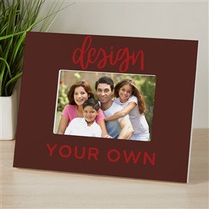 Design Your Own Personalized Picture Frame - Brown