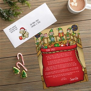 Personalized Letter from Santa - Santa's Helper