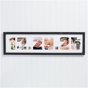 Wedding Date Photo Collage Picture Frame