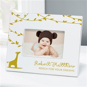 Baby Zoo Animal Personalized Picture Frame - 4x6 Tabletop