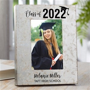 Class of Graduation Galvanized Box Picture Frame - 4x6
