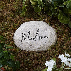 Elegant Family Personalized Garden Stone - 4x5
