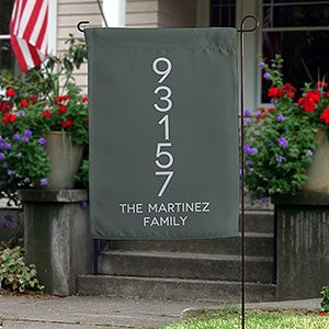 Home Address Personalized Garden Flag