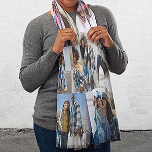 Photo Collage Personalized Women's Pashmina Scarf
