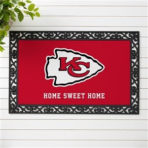 NFL Kansas City Chiefs Personalized Doormat - 20x35