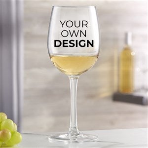 Design Your Own Personalized White Wine Glass