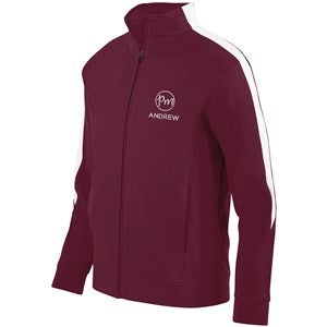 Employee Medalist Full Zip Maroon Jacket