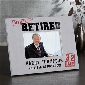 Retirement Personalized Picture Frames