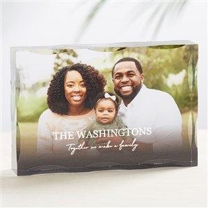 Photo and Text Personalized Keepsake- H