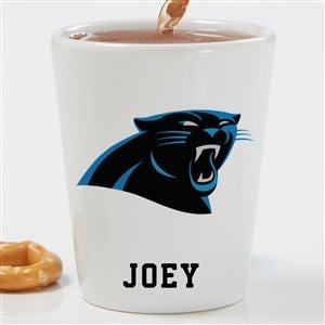 NFL Carolina Panthers Personalized Shot Glass