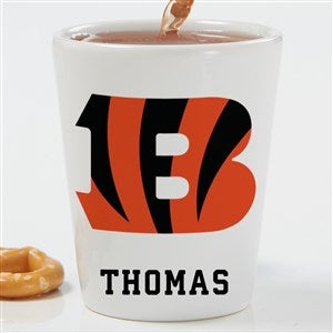 NFL Cincinnati Bengals Personalized Shot Glass