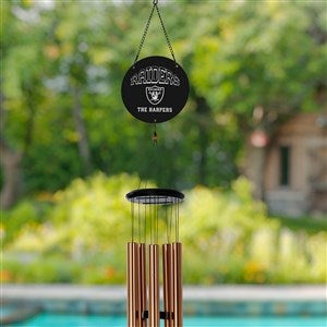 NFL Las Vegas Raiders Personalized Wind Chimes